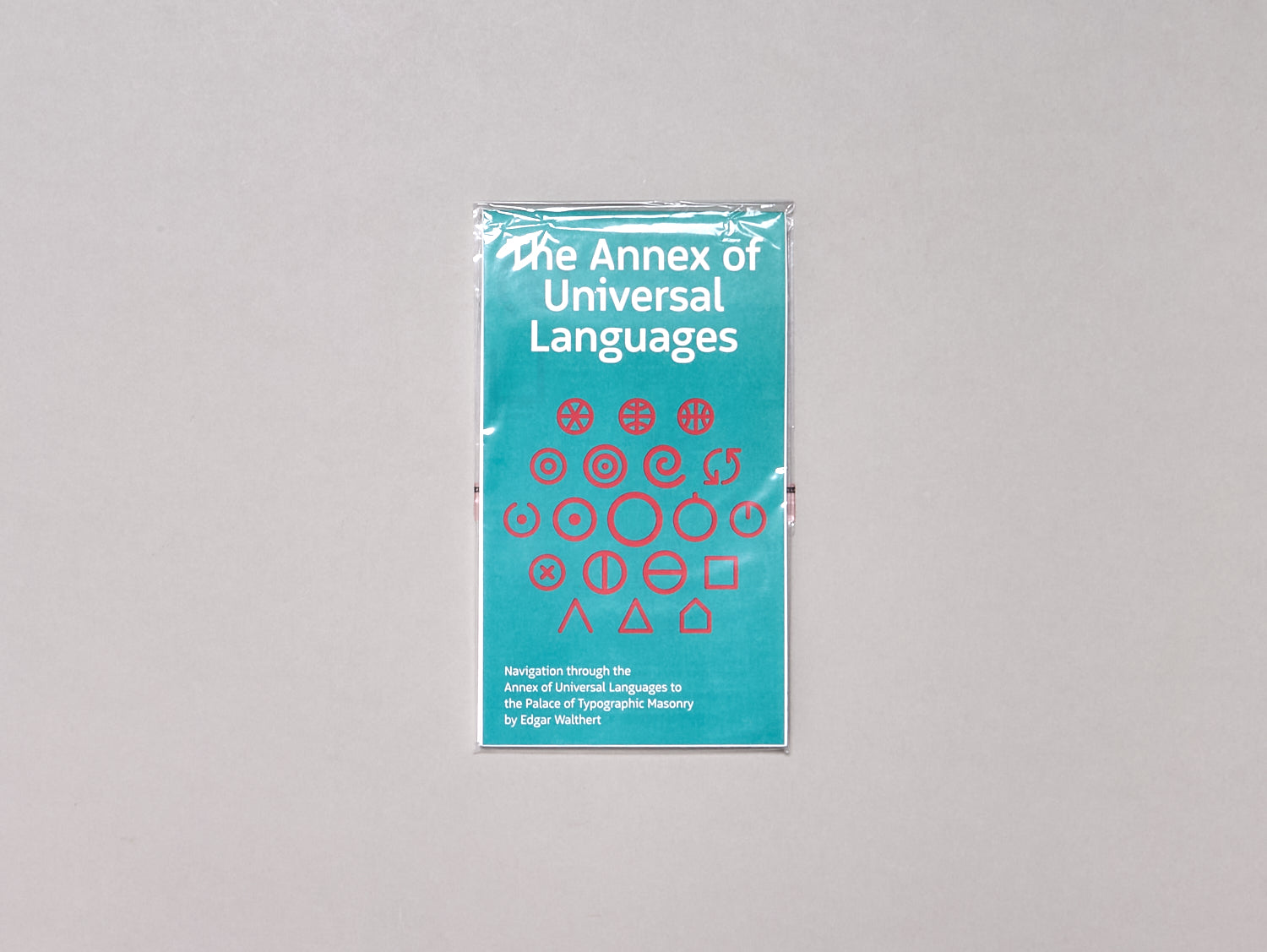 Overview map The Annex of Universal Languages – Antenne Books